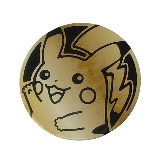 Pokemon | Toys | 222 Mcdonalds Pokemon Pikachu Gold Black Pog Card Coin ...